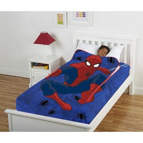 Spider Man Rare ZIPPY SACK TWIN SIZE BLANKET AS SEEN ON TV Bedding ...