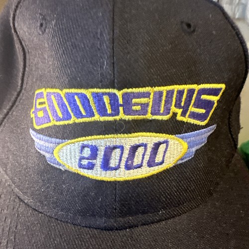 Vintage Good Guys Goodguys 2000 Mesh Back Snapback Hat Cap Black | eBay