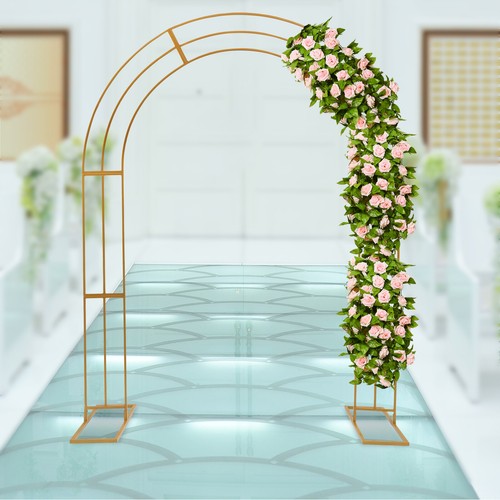 8.53Ft Heavy Duty Backdrop Balloon Archway Decoration Stand with Sturdy ...