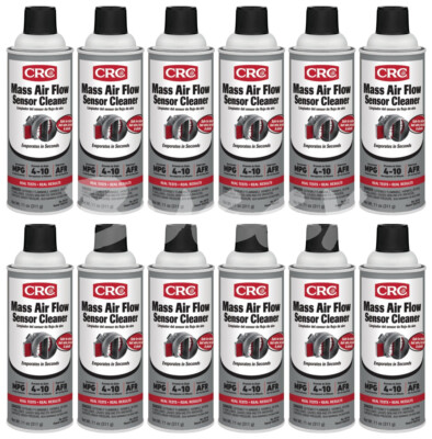 CRC 05110 Mass Air Flow Sensor Cleaner 11 Wt Oz., 12 Pack | eBay