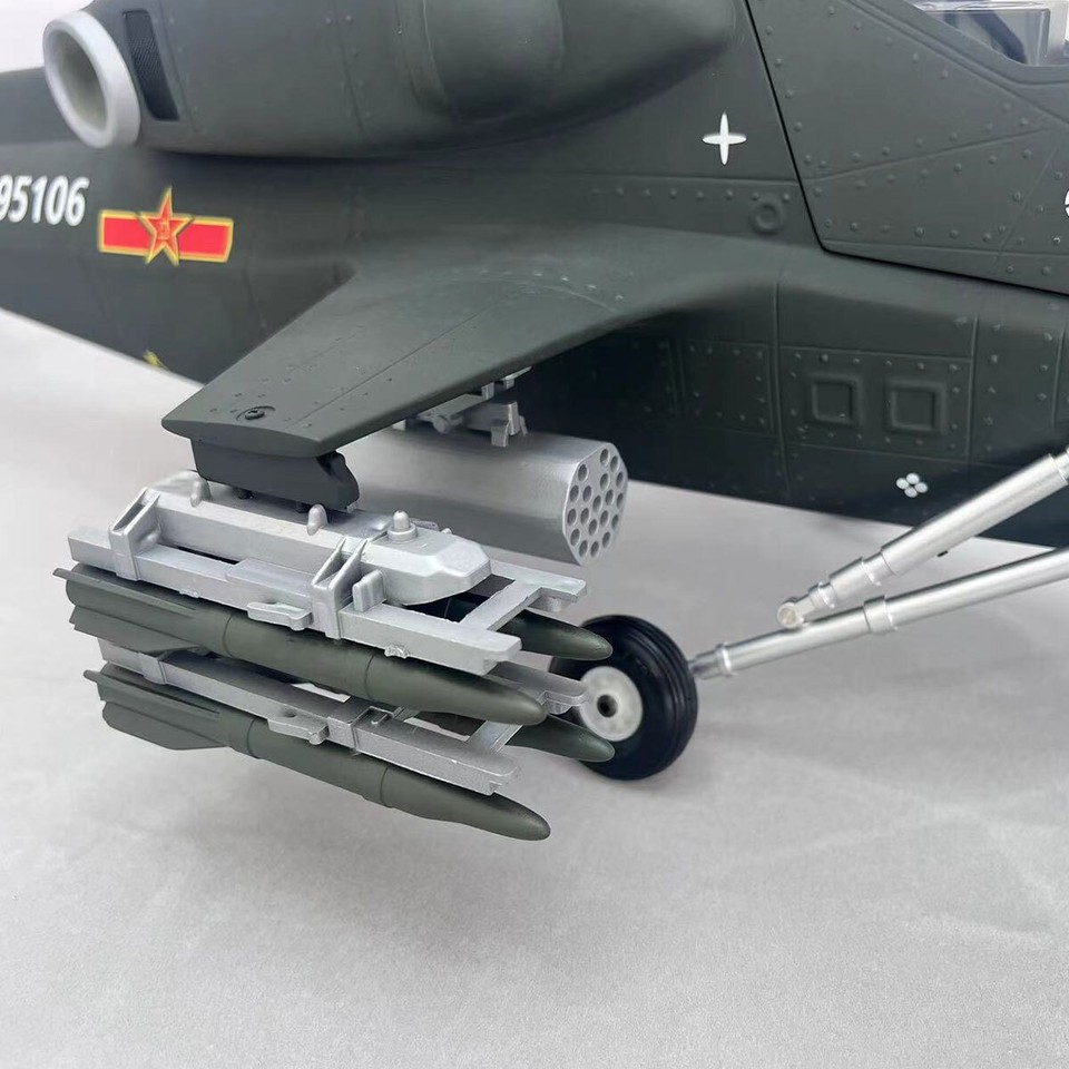 Roban 470 Size CAIC Z-10 Fiery Thunderbol ARF RC Helicopter Scale ...