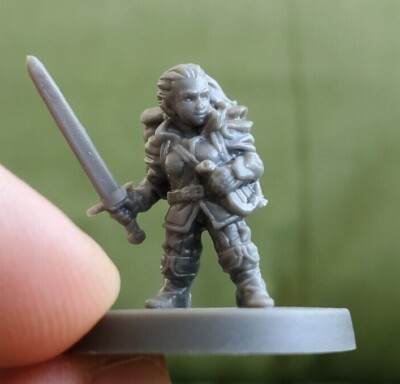 Bard - Halfling Female Mini Miniature Figure Dungeons & Dragons ...