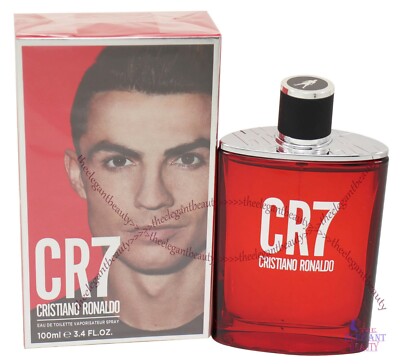 Cristiano Ronaldo CR7 Men 3.4oz/100ml Edt Spray for Men New In Box | eBay