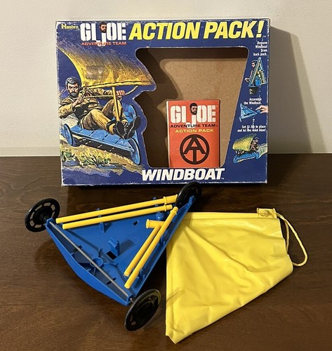 VTG 1972 Hasbro GI Joe Adventure Team Action Pack Wind Boat Original ...