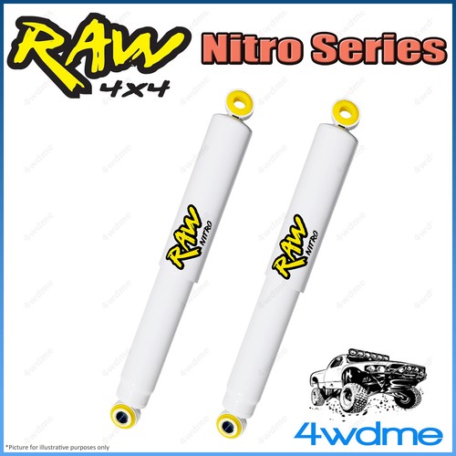 For Toyota Hilux LN106 RN106 4WD RAW Rear Nitro Shock Absorbers 2" 50mm ...