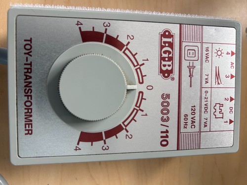 LGB G-GAUGE TRAIN TRANSFORMER 5003/110 120 VAC 60 Hz | eBay