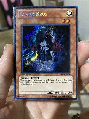 Yu-Gi-Oh! TCG Fabled Krus Hidden Arsenal 4: Trishulas Triumph HA03 ...
