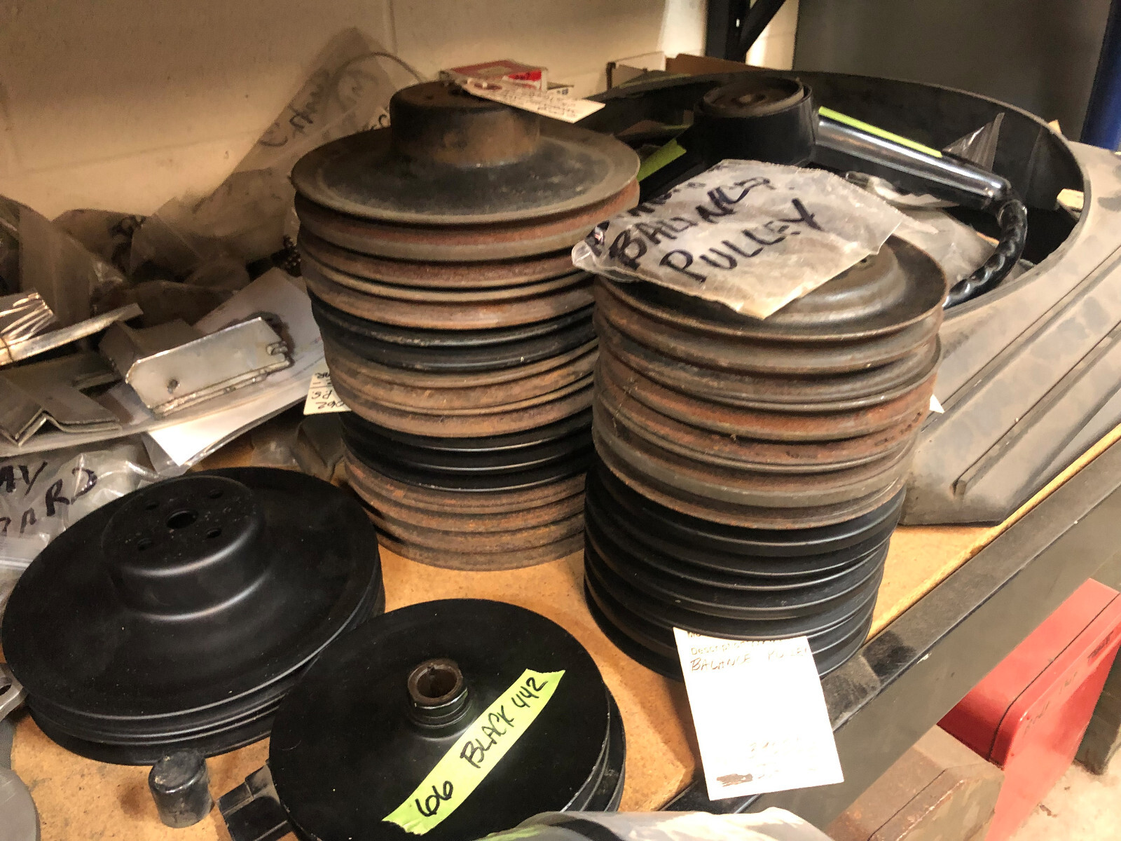 1964-1967 Oldsmobile Cutlass/442 Original PULLEY (Water Pump/P.S./Alt ...