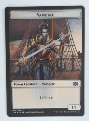 MTG Singles - Double-sided Token - Saproling Vampire - Double Masters ...