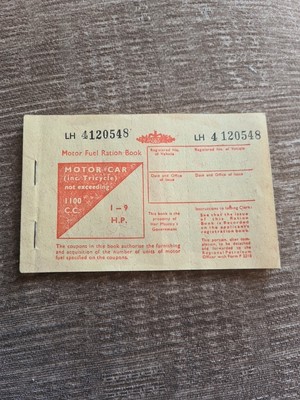 Motor Car Fuel Ration Book Circa 1957 Complete | eBay UK