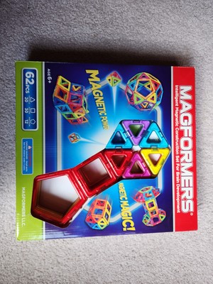 Magformers - 62 Piece Magnetic Construction Set For Brain Development ...
