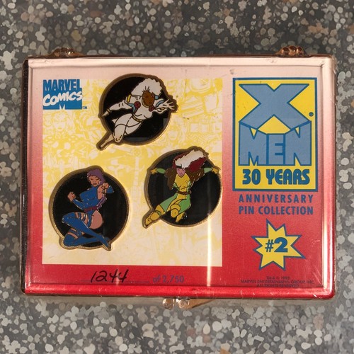 X-MEN Pin Set 30 Years 1244/2750 Storm Psylocke Rogue SEALED Marvel | eBay