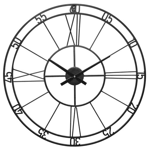 60 cm Metal Wire Frame Wall Clock | eBay