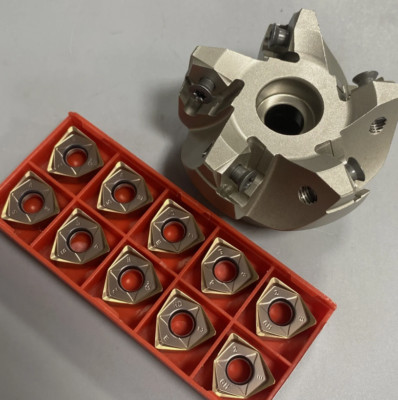 MFWN90 63-22-5T 90° Indexable Face Shell Mill Cutter +10* WNMU080608 ...
