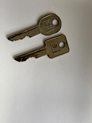 LOT OF 2 VINTAGE GM GENERAL MOTORS CAR KEYS LETTER B-49 B B-48 A | eBay