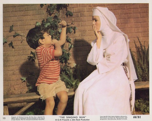Debbie Reynolds + Ricky Cordell in The Singing Nun (1966) ️Vintage ...