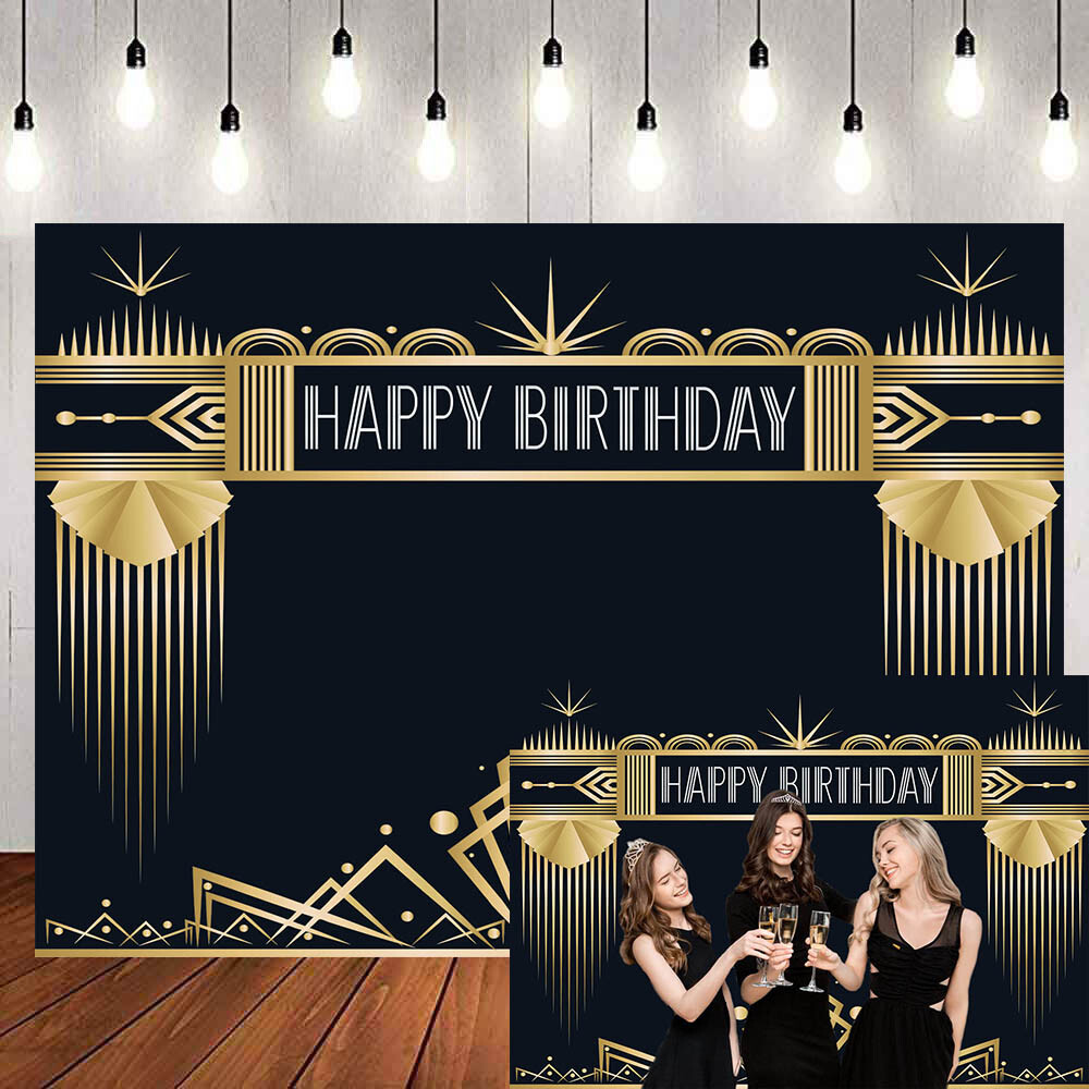 Roaring 20 S Birthday Banner Roaring 20s Party Decorations