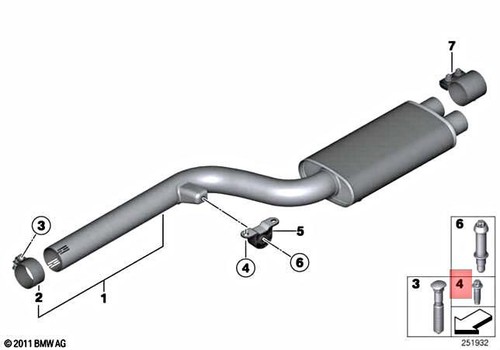 Genuine BMW ROLLS-ROYCE Alpina Hybrid M5 X3 M X4 X5 Z4 Hex Bolt ...