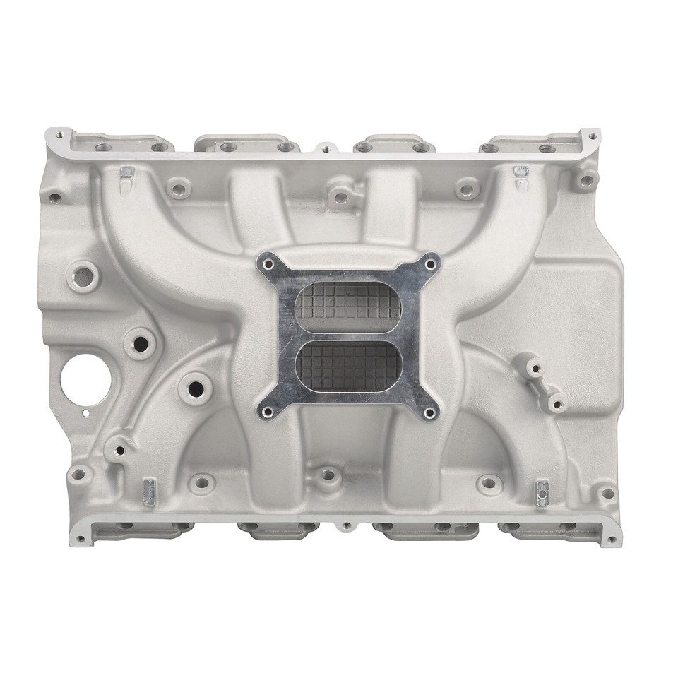 Dual Plane Satin Aluminum Intake Manifold For Ford FE 390 406 410 427 ...