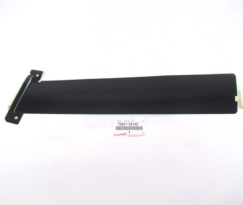 Genuine OEM Toyota 75921-52140 Passenger Front Black Out Tape 2012-2019 ...