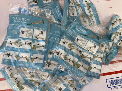 Lot of 10 Carpuject Syringe System Cartridge Injector Holders Sealed No ...