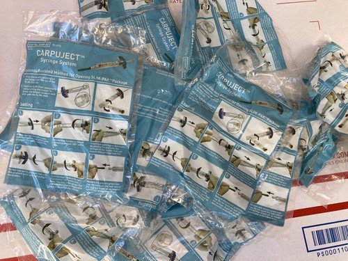 Lot of 10 Carpuject Syringe System Cartridge Injector Holders Sealed No ...