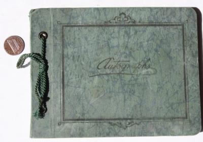 1930-32 Pennsylvania autograph album 41 signatures from several Diff ...