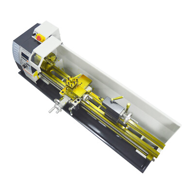 110V 1.1KW RC-210E Precision Metal Bench Lathe 8"*32" Metric&Imperial ...