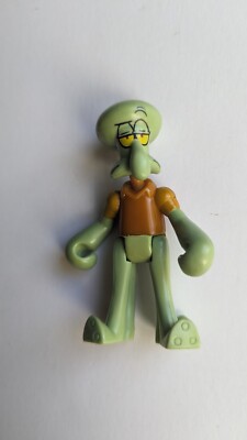 Mattel Sponge Bob Squarepants SQUIDWARD Action Figure - 3" Tall Viacom ...