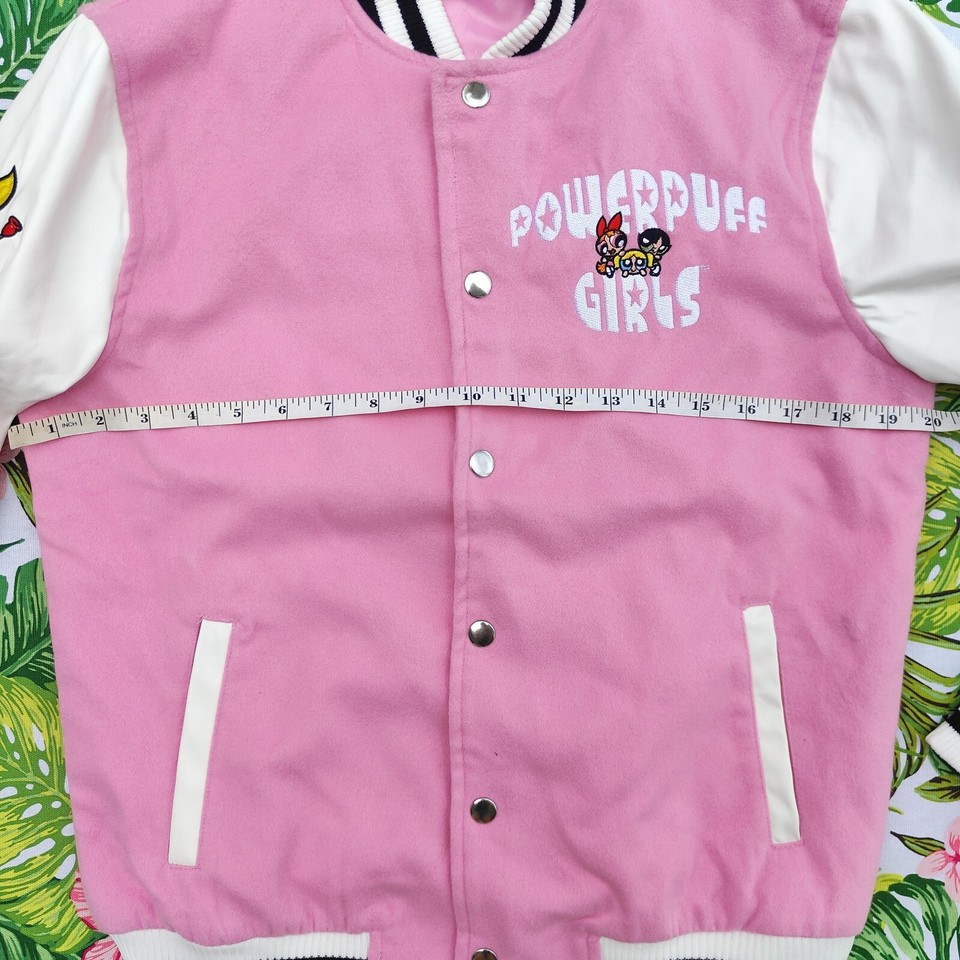 NWT Dolls Kill x The Powerpuff Girls Darling Iconic Trio Varsity XS ...