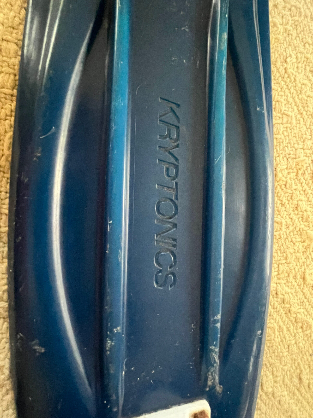 Kryptonics Torpedo Aqua Life Blue Penny Board Skate Used 1965 vtg-style ...