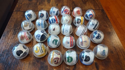 VTG Lot of 27 1980-90s NFL Mini Gumball Football Helmets NFC/AFC NEW ...
