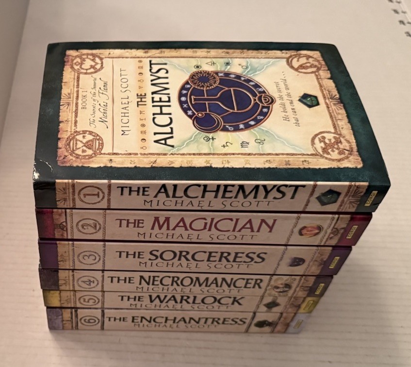 Michael Scott Books The Secrets Of The Immortal 6 Book Set | eBay