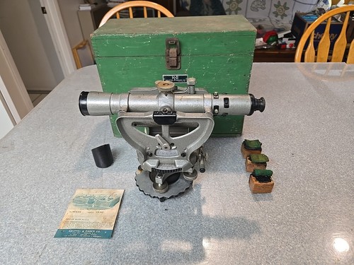 K & E Keuffel & Esser NP 5155 Surveyor's Scope, Level, Transit Box | eBay