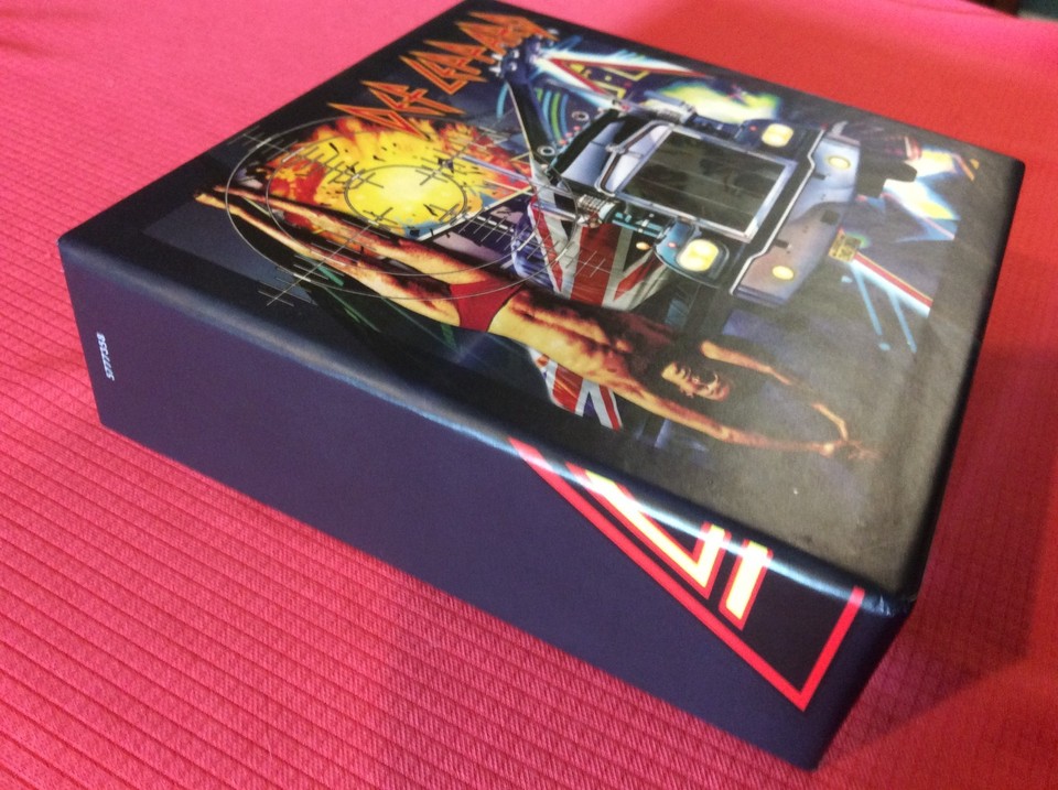 Def Leppard The Collection Volume 1 - 6 CD Book Box Set Super Rare High ...