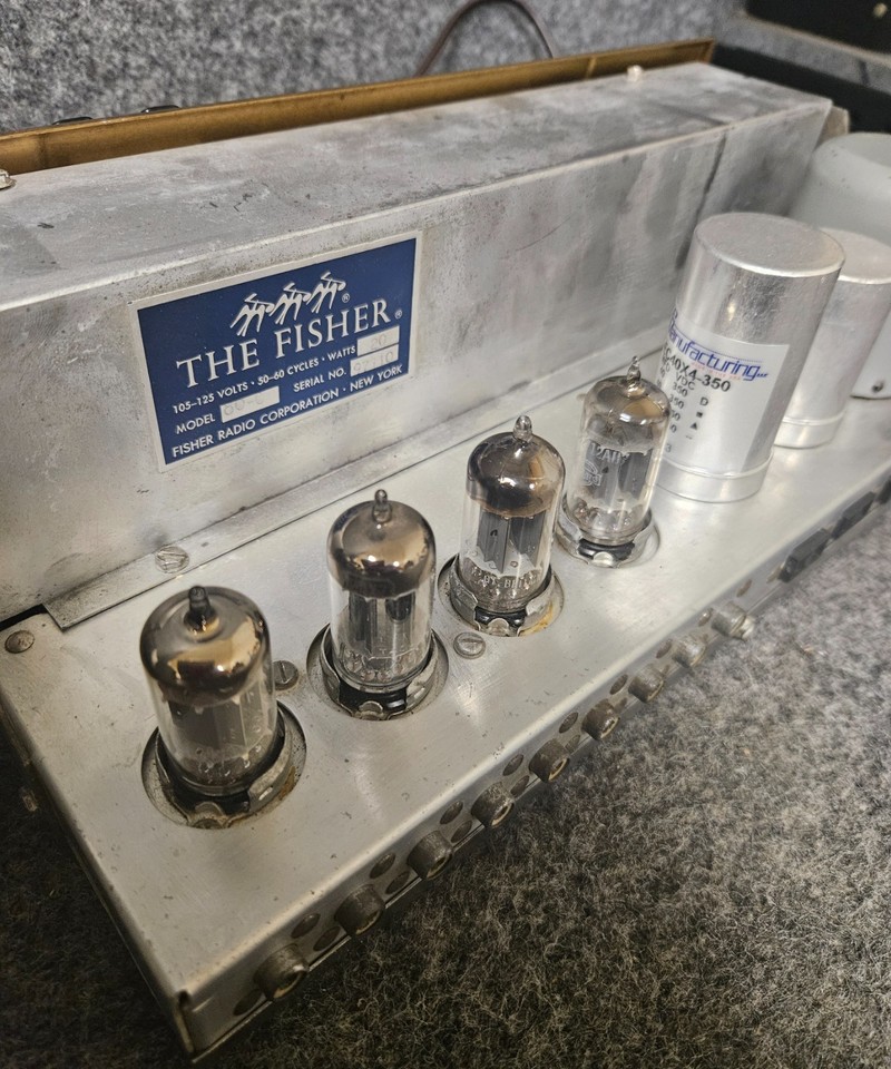PAIR - Fisher 80-C Master Audio Control Mono Preamplifiers | eBay