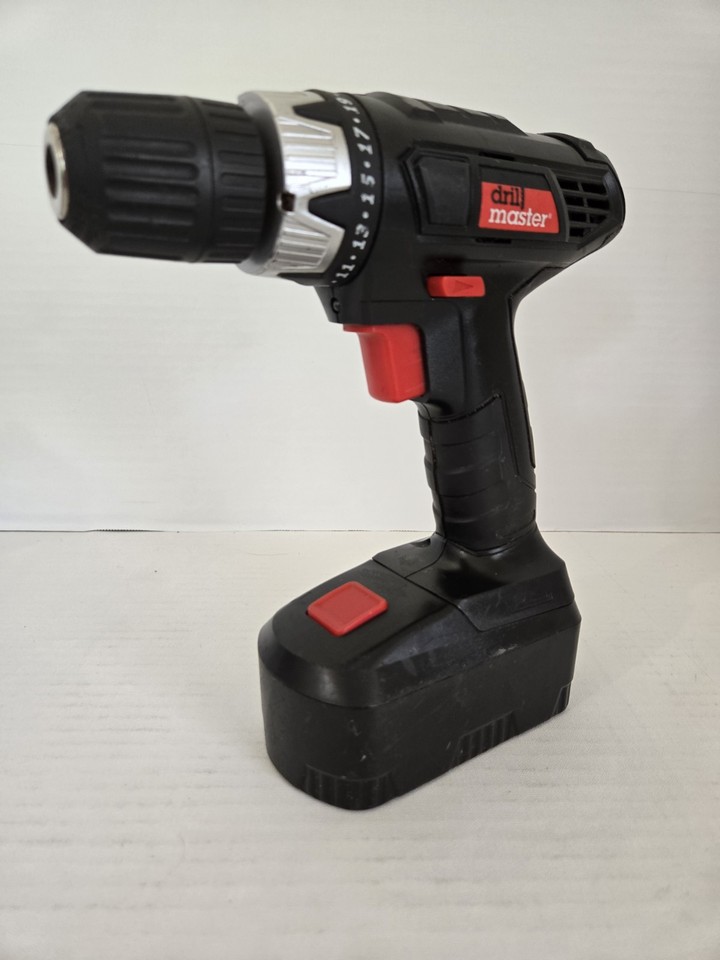 Drill Master 69651 18V 3/8" Cordless Drill Driver W/ Battery FREE ...