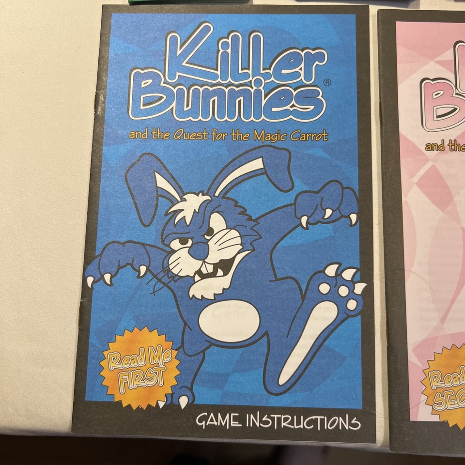 Killer Bunnies and the Quest for the Magic Carrot: Blue Starter Deck ...