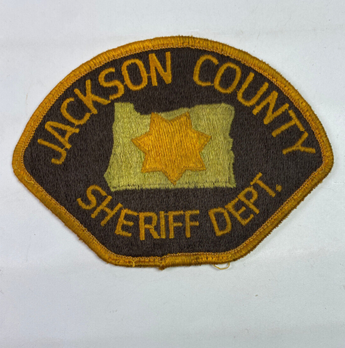 Jackson County Sheriff Oregon OR Patch A10A | eBay