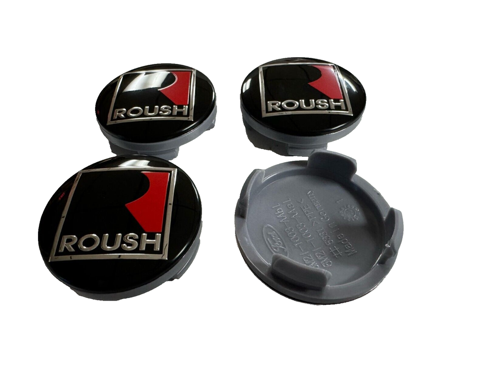 ROUSH Stage 1 2 3 427R H302 Mustang Wheel Rim Center Caps Set of 4x | 2 ...
