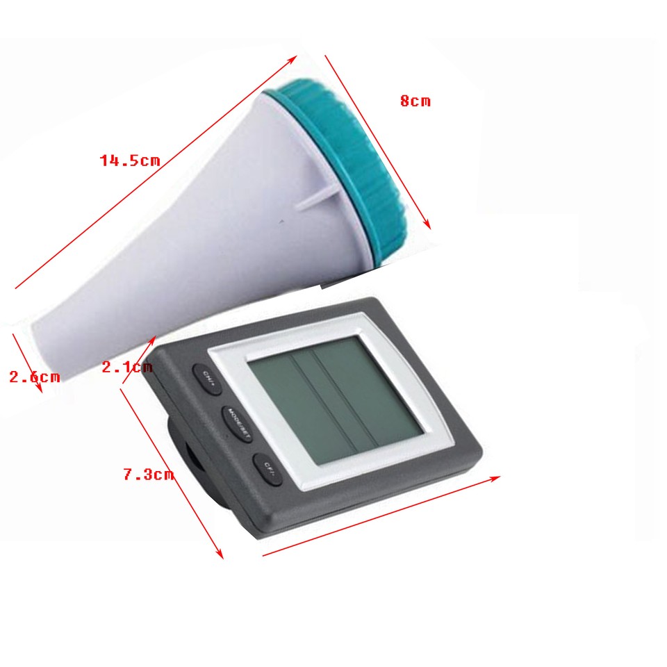 Wireless Digital Floating Swimming Pool Thermometer Water Temperature ...