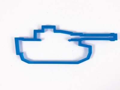 Panzer Tank Cookie Cutter--Gadget Baking Army Military WW2 WWII German ...