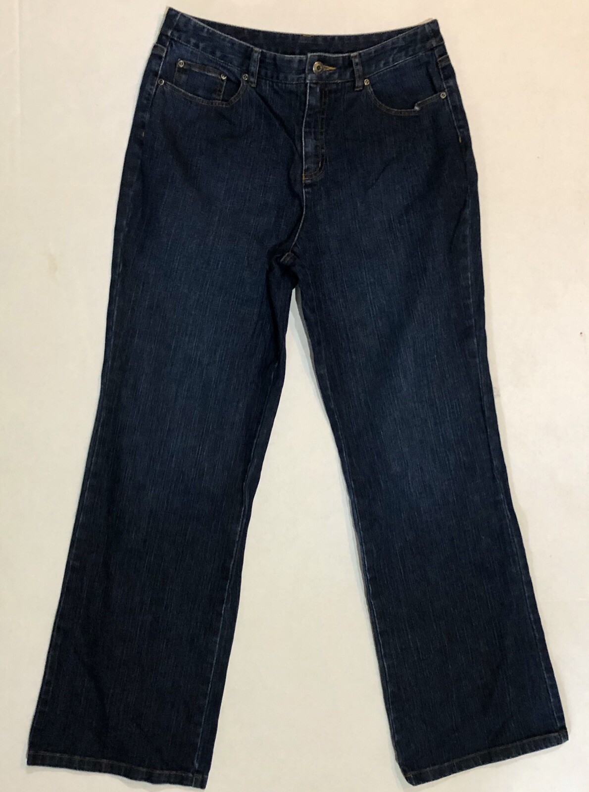 Talbots - Bootcut Stretch Blue Jeans - Women Size 12 | eBay