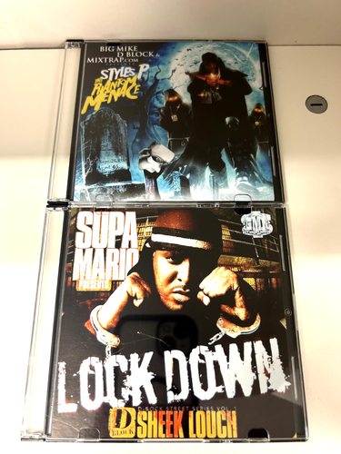 2x D-BLOCK Mixtapes Styles P Sheek Louch DJ BIG MIKE Supa Mario NYC ...