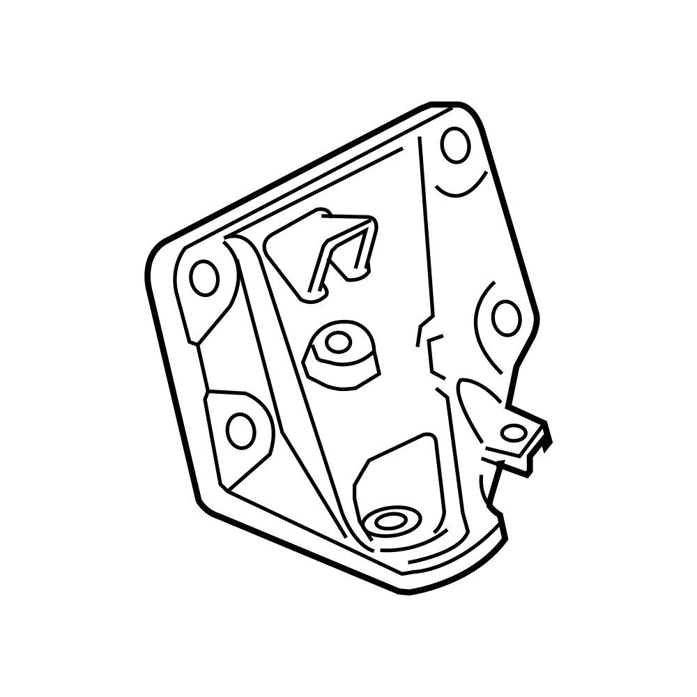 Genuine OEM Driver Left Engine Mount Bracket For BMW 325xi 328i xDrive ...