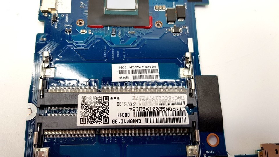 HP EliteBook 9470m Core i7-3687U 2.10GHz DDR3 Laptop Motherboard 717844 ...