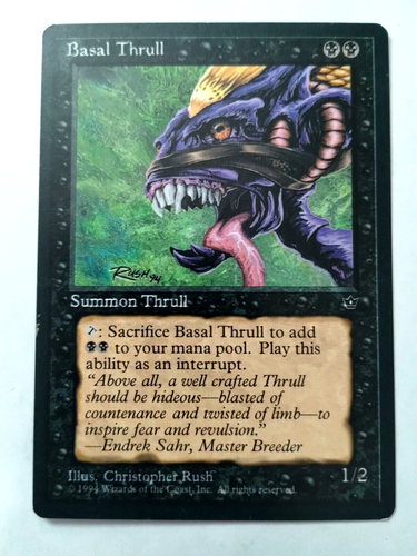 MTG Basal Thrull Fallen Empires 34d Regular Common - Uncirculated | eBay