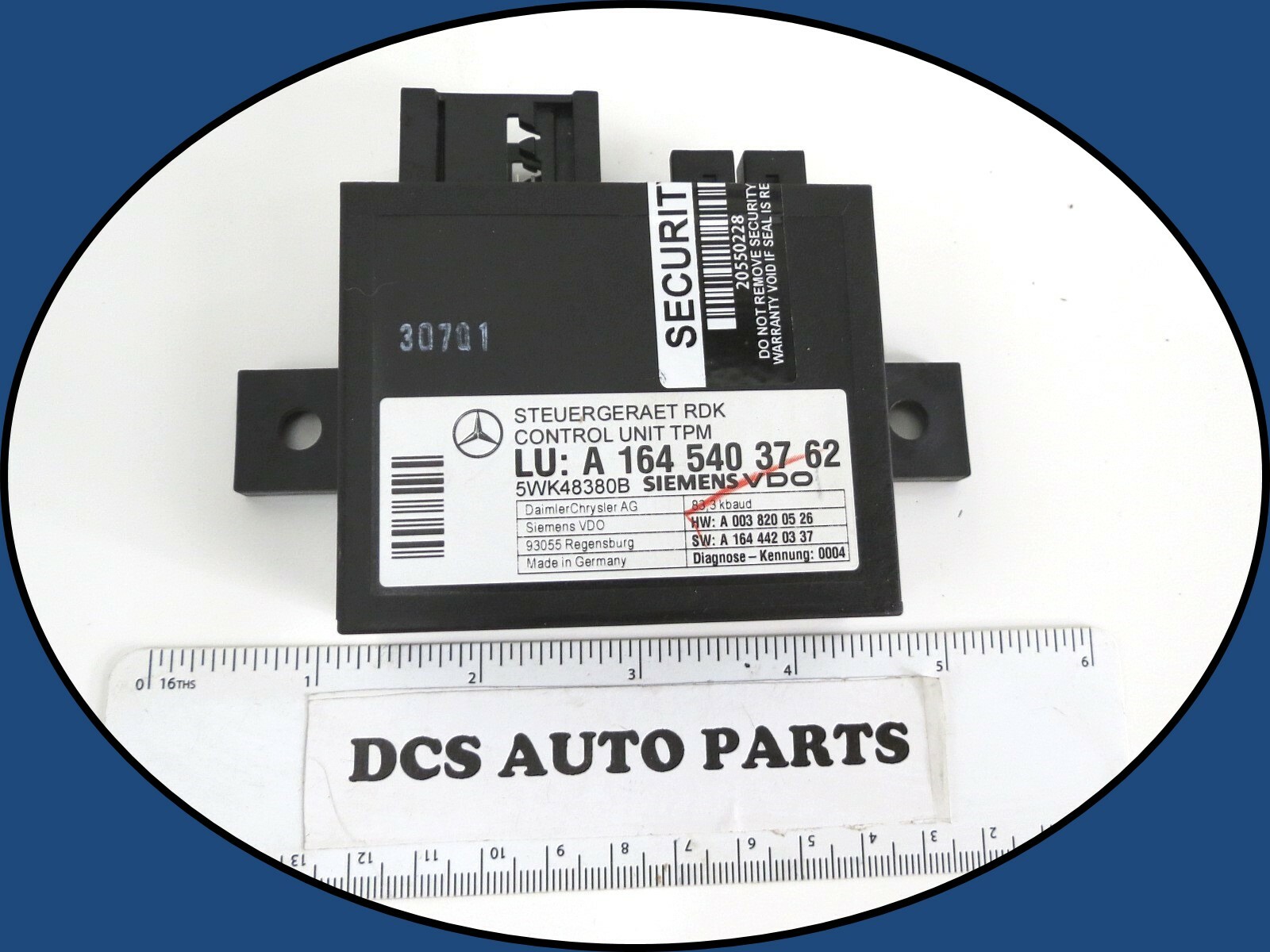 MERCEDES-BENZ+CLS+W219+Tire+Pressure+Control+Module+TPMS+ECU+1645403762 ...