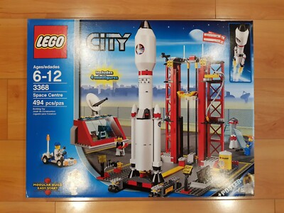 NEW Sealed LEGO 3368 City Space Centre Center 494 pcs Retired ...