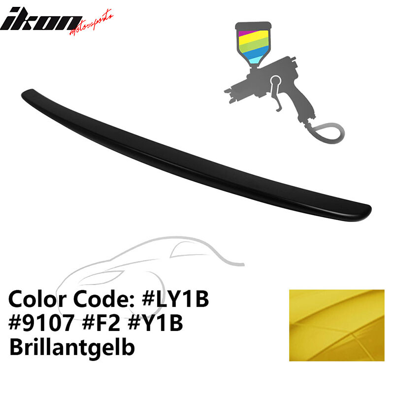 Fits 98-04 Audi A6 C5 Sedan ABT Style Rear Trunk Spoiler Wing Painted # ...